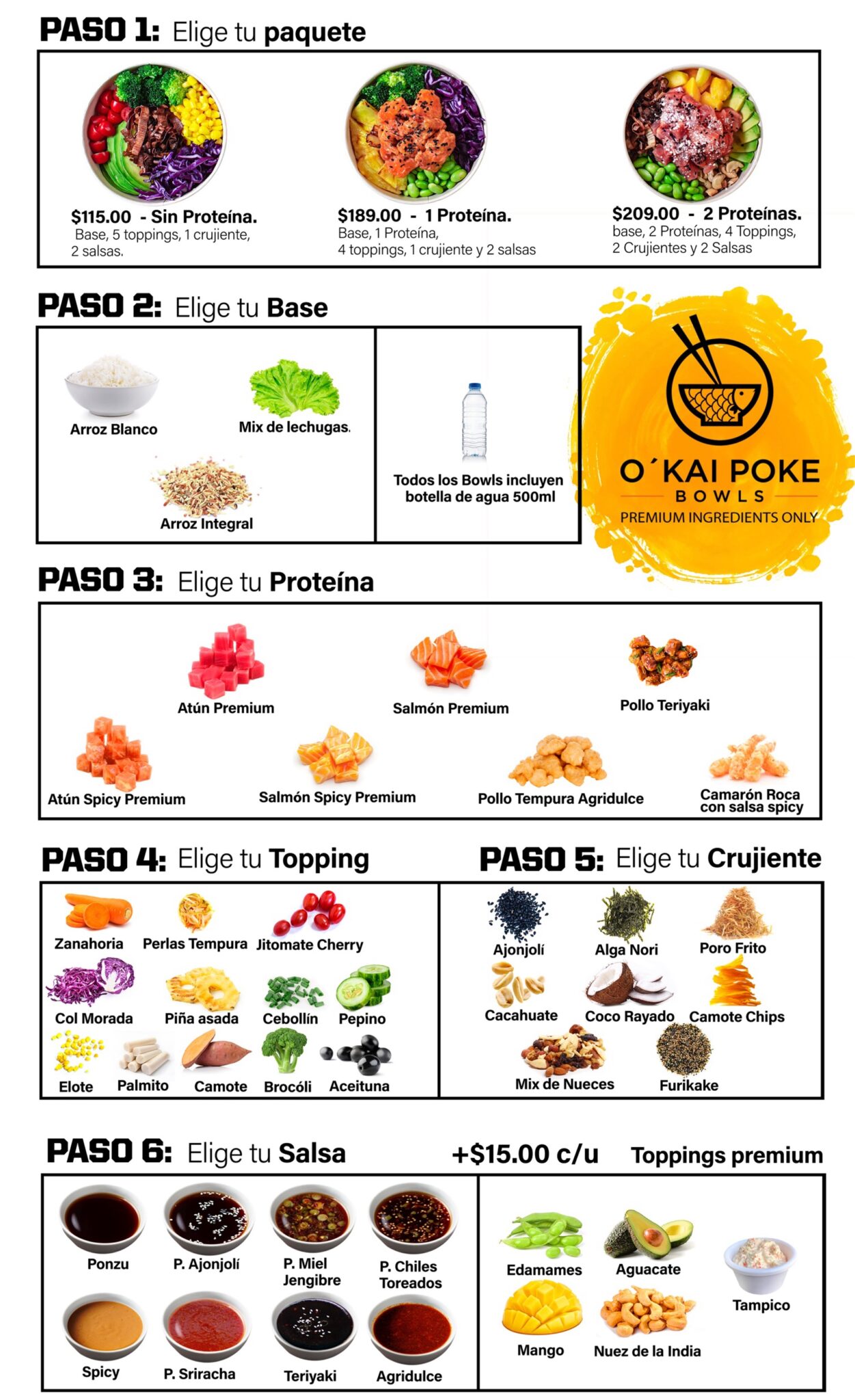 Okai Poke Bowls – Premium Fish Only